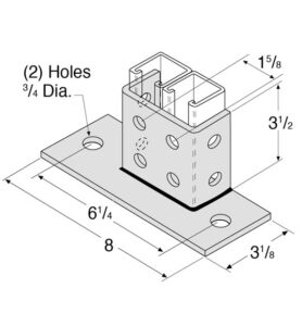 Strut Brackets | MEP Installation Hardware, Devices | ISAT