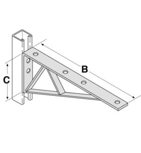 Strut Brackets | MEP Installation Hardware, Devices | ISAT